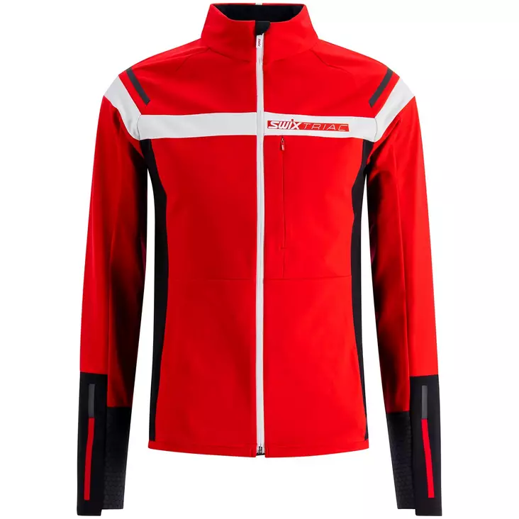Swix Triac Neo Shell Jacket miesten hiihtotakki swix red - Urheilujakone.fi verkkokauppa