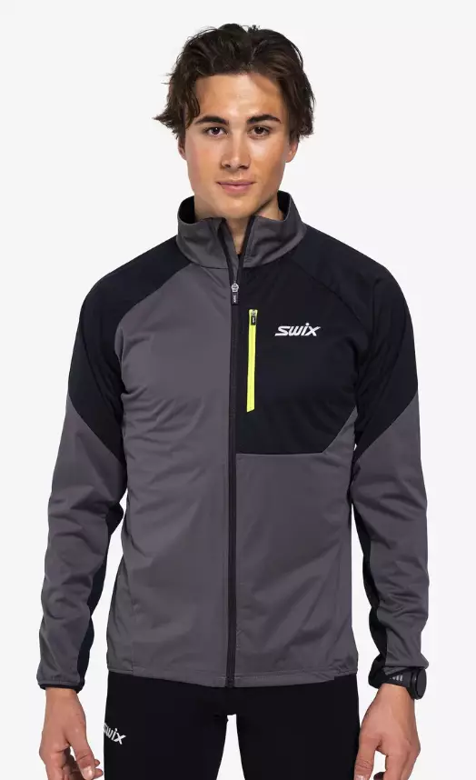 Swix Focus Wind Jacket miesten hiihtotakki harmaa - Urheilujakone.fi ...